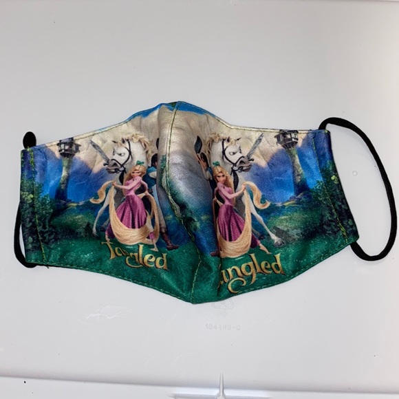Accessories | Tangled Kids Face Mask | Poshmark